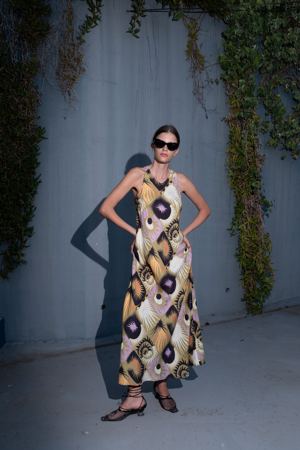 Lanelle Dress - Alchemia-Green – Untitled in Motion